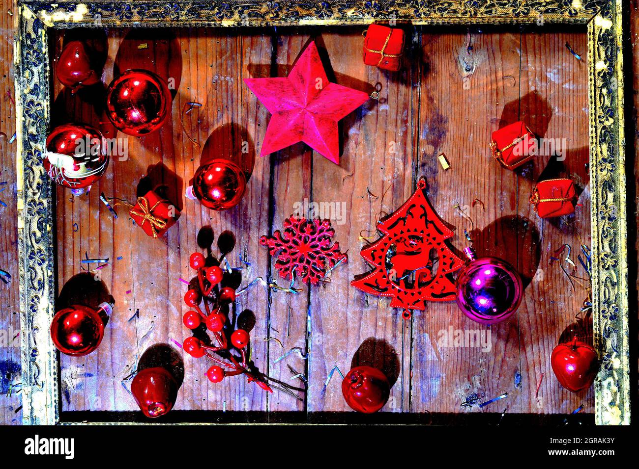 traditional Christmas backgrounds Stock Photo - Alamy