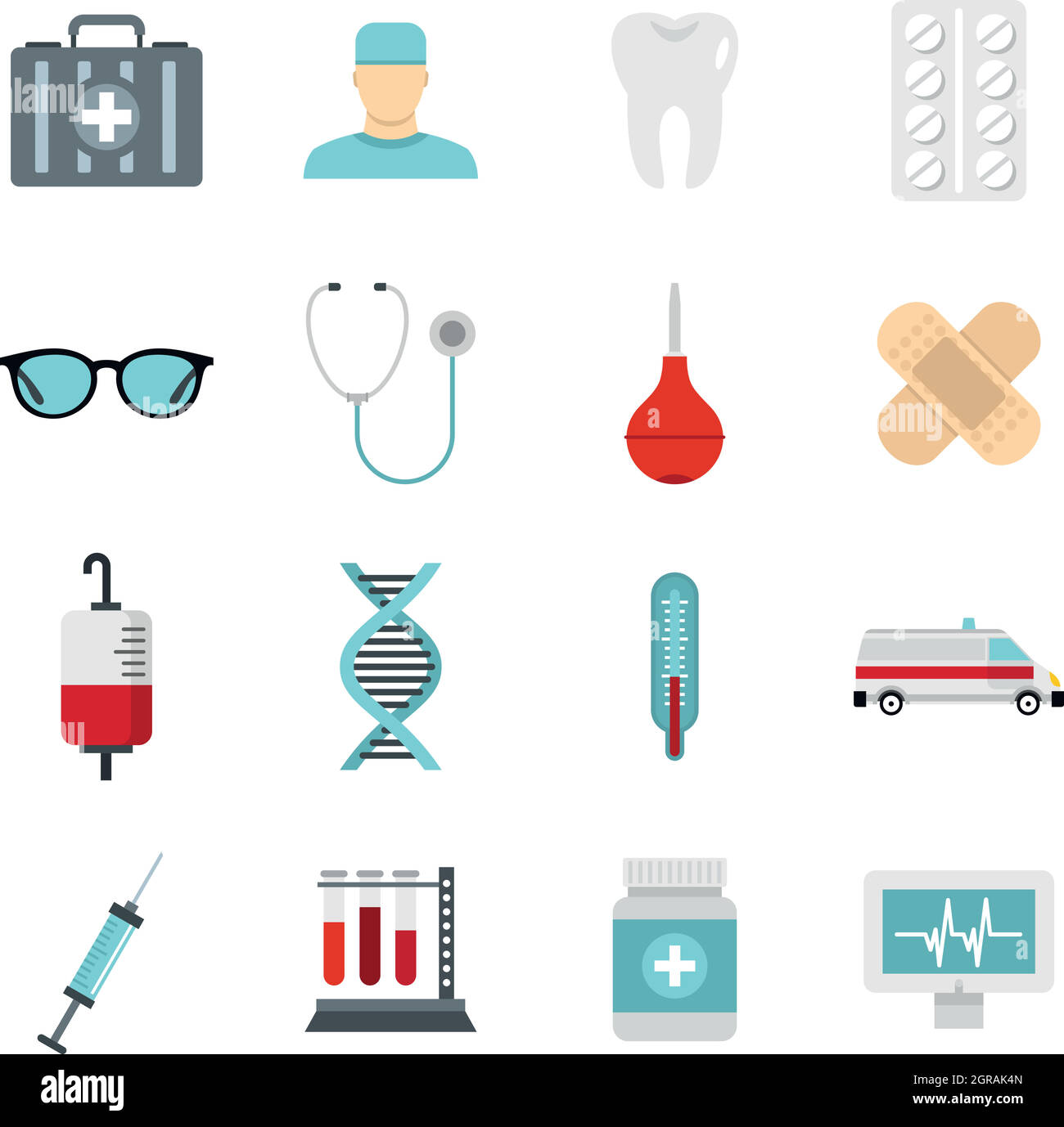 Medicine stethoscope tube Stock Vector Images - Alamy