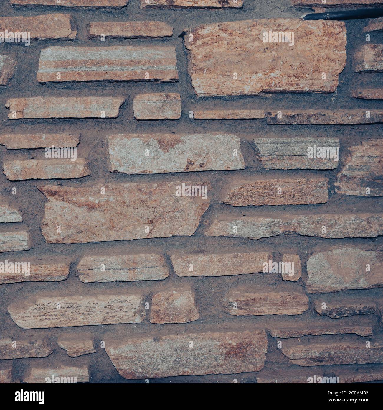 rustic wall of uneven stones Stock Photo - Alamy