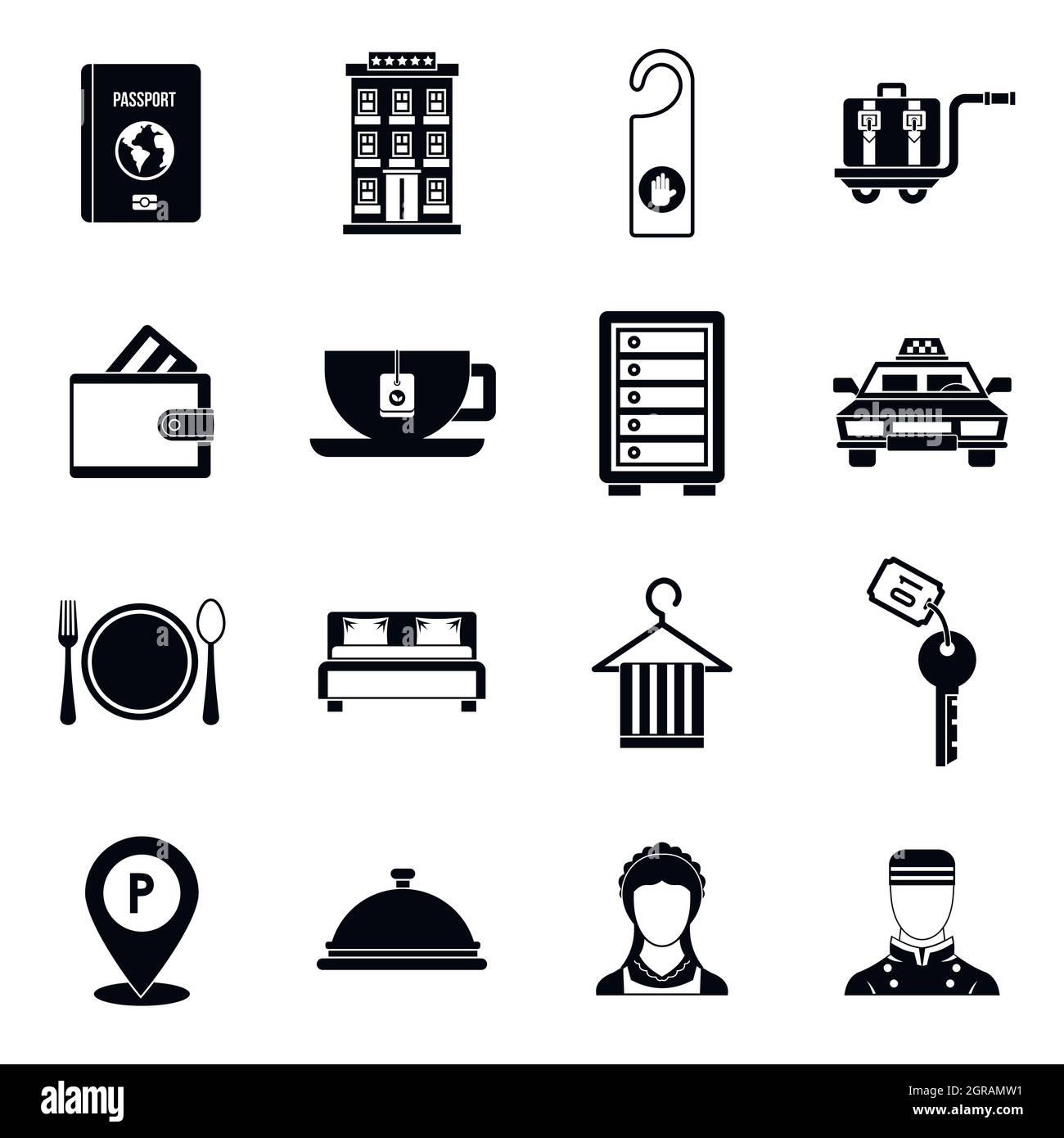 Hotel doorman Cut Out Stock Images & Pictures - Alamy