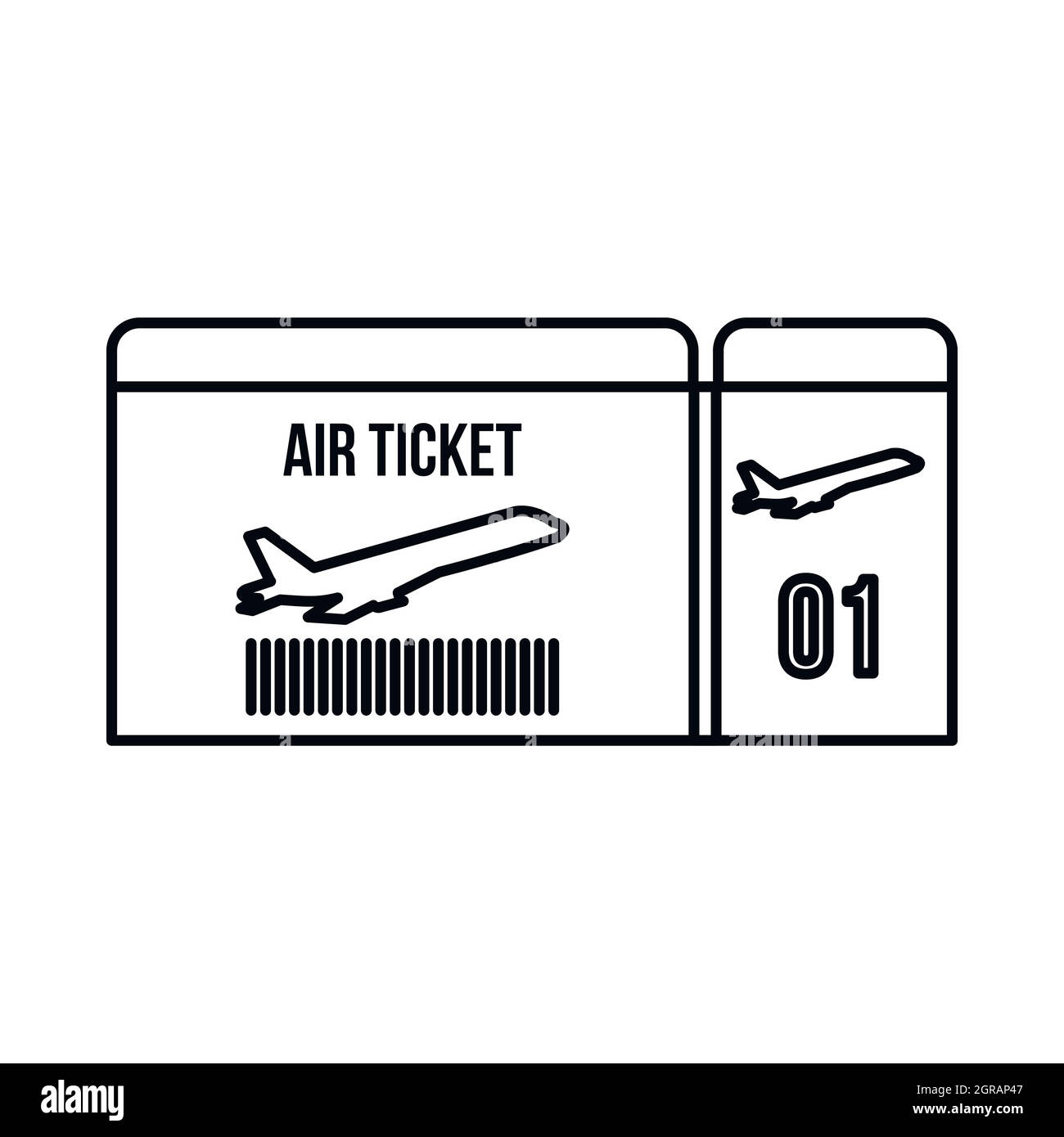 Outline paper plane line Stock Vector Images - Alamy