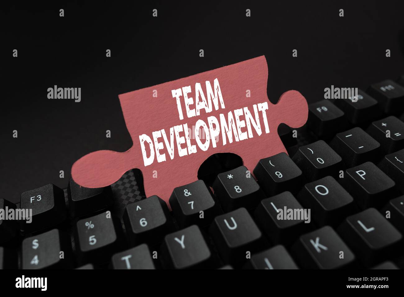 Handwriting text Team Development. Conceptual photo learn why and how small groups change over ...