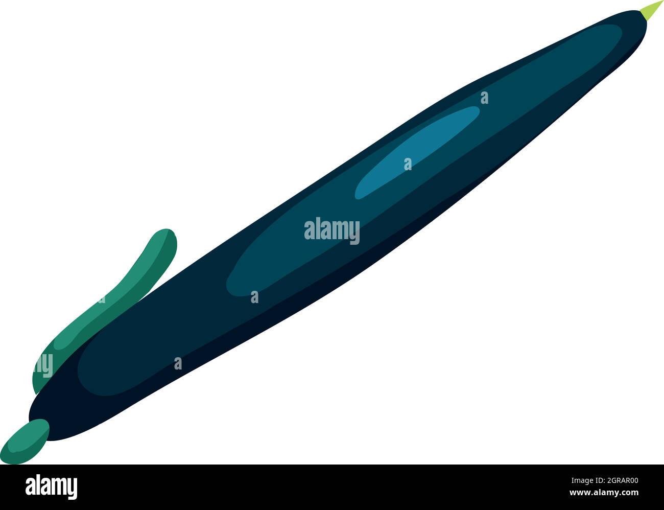 Pen icon, cartoon style Stock Vector Image & Art - Alamy