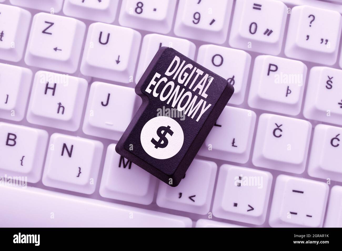 Inspiration showing sign Digital Economy. Business concept worldwide ...