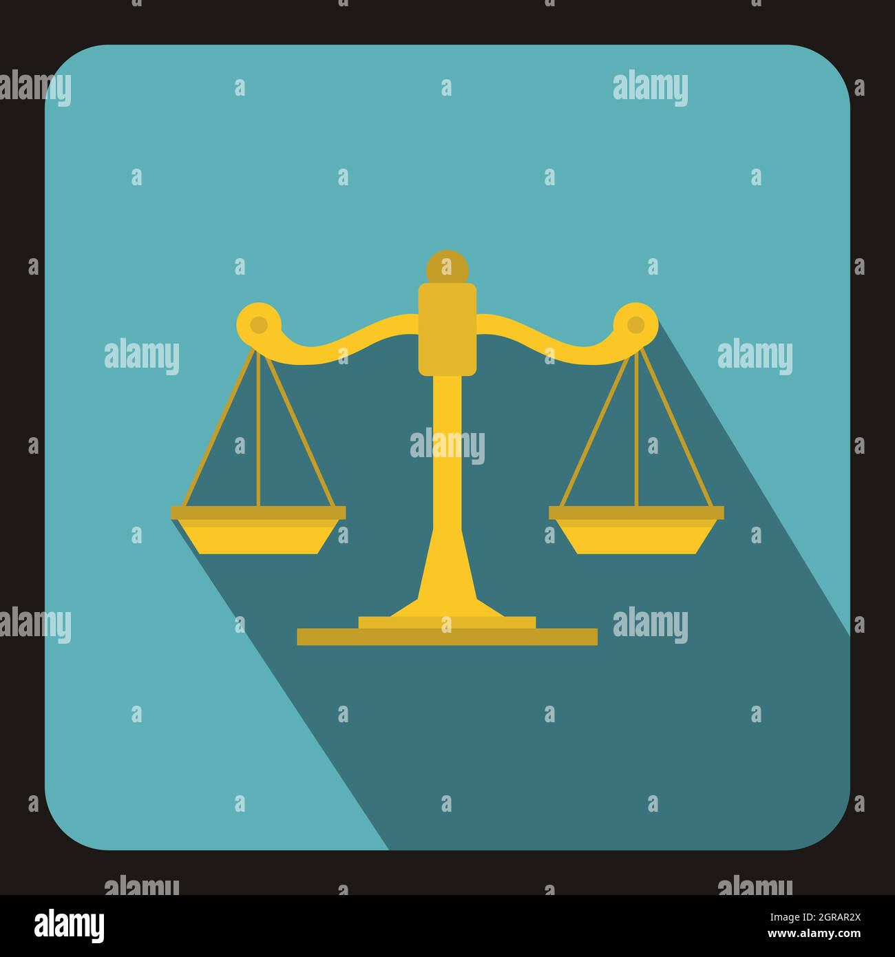 Scales of justice illustration Stock Vector Images - Alamy