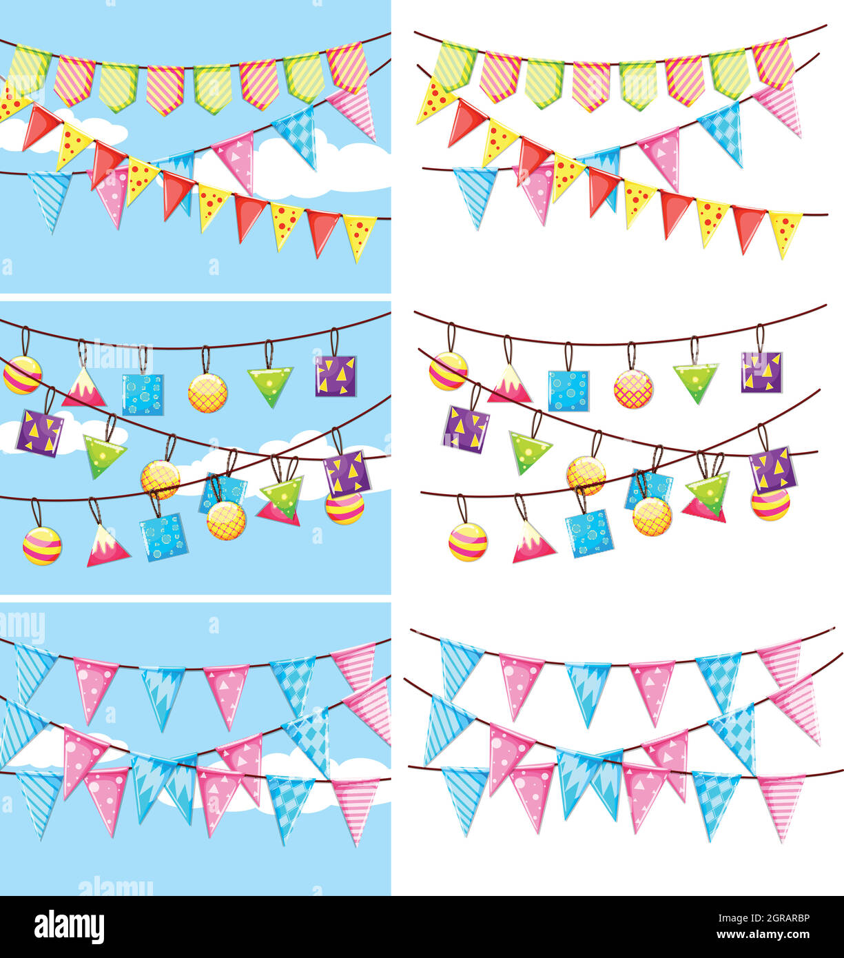 Round rope shapes circle hi-res stock photography and images - Alamy