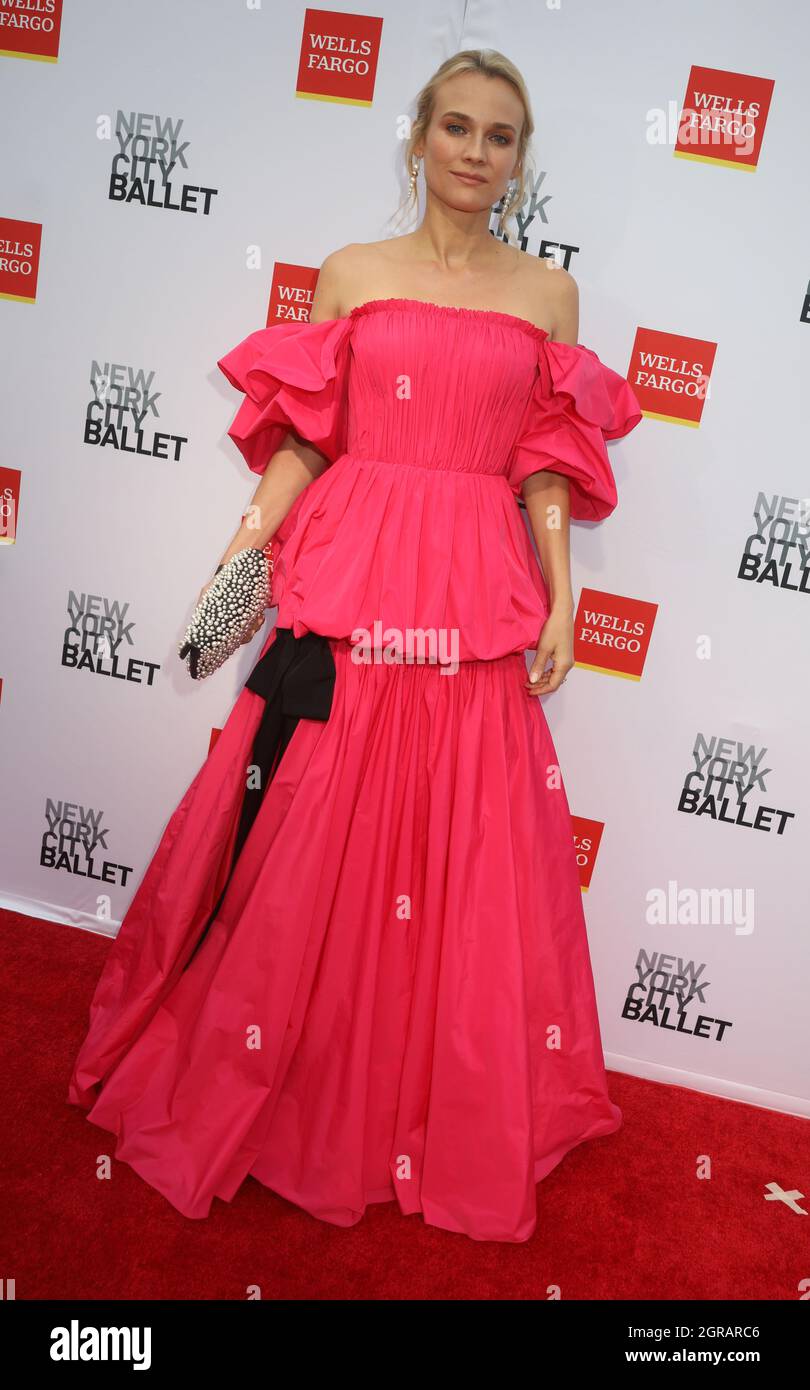 September 30, 2021, New York, New York, USA: Actress DIANE KRUGER ...