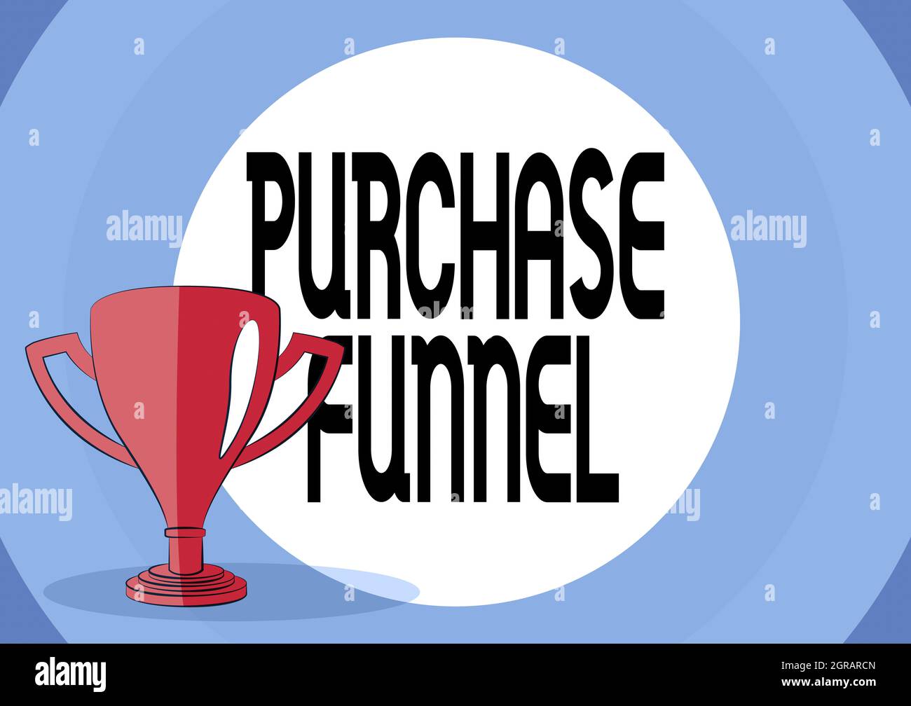 Writing displaying text Purchase Funnel. Business showcase consumer ...