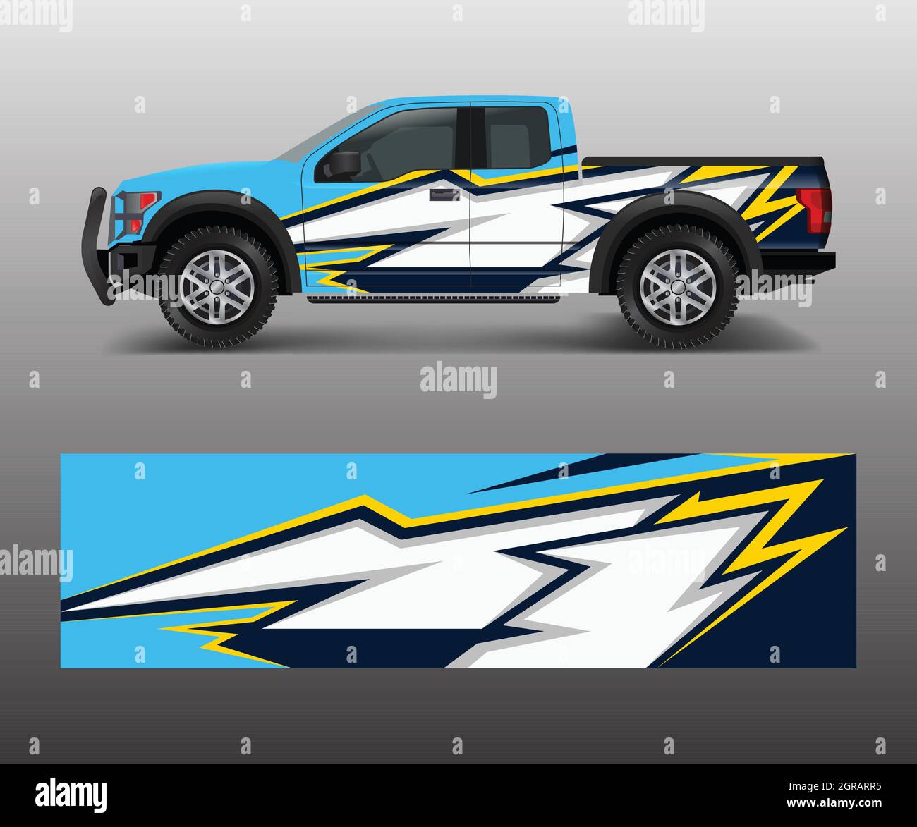custom livery race rally offroad car vehicle sticker and tinting. Car ...