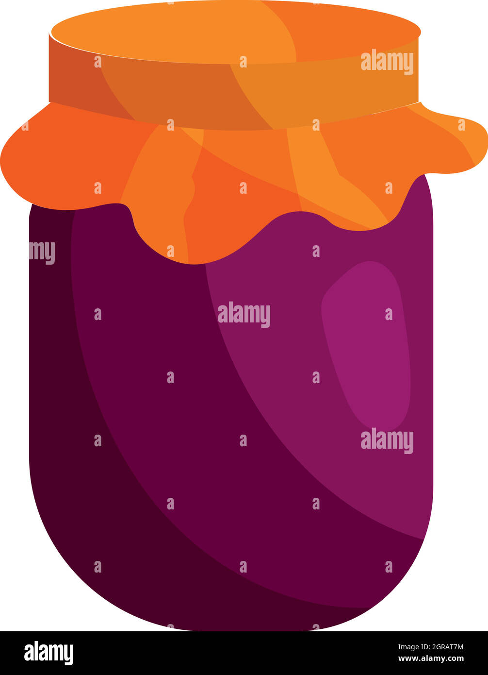 Jam icon, cartoon style Stock Vector Image & Art - Alamy