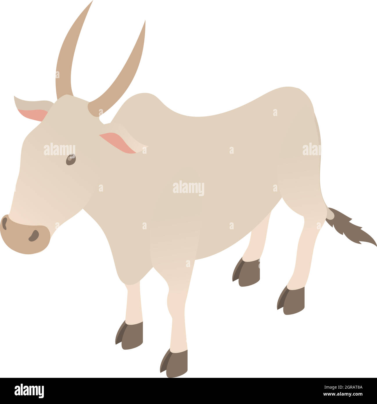 Cow icon, cartoon style Stock Vector Image & Art - Alamy