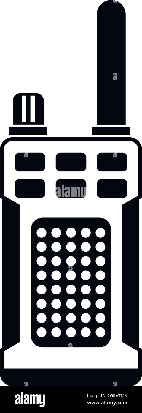 Using radio transmitter Stock Vector Images - Alamy