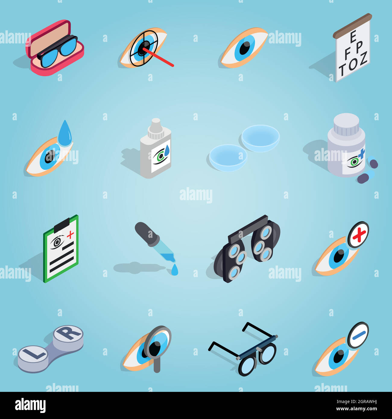 Optometry clinic Stock Vector Images - Alamy