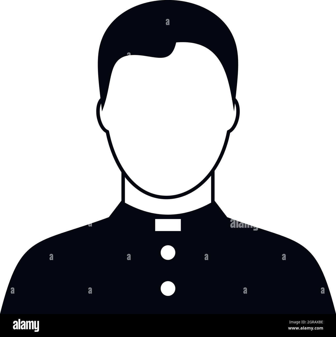 Pastor icon, simple style Stock Vector Image & Art - Alamy