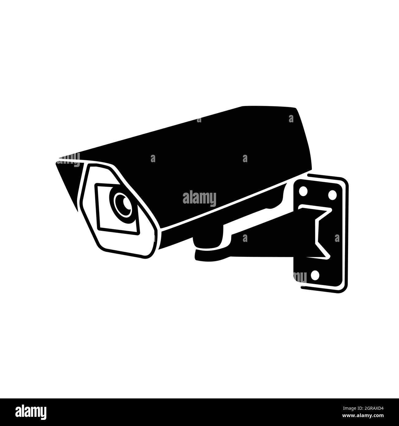 Observation CCTV camera icon. Surveillance camera. Vector illustration ...