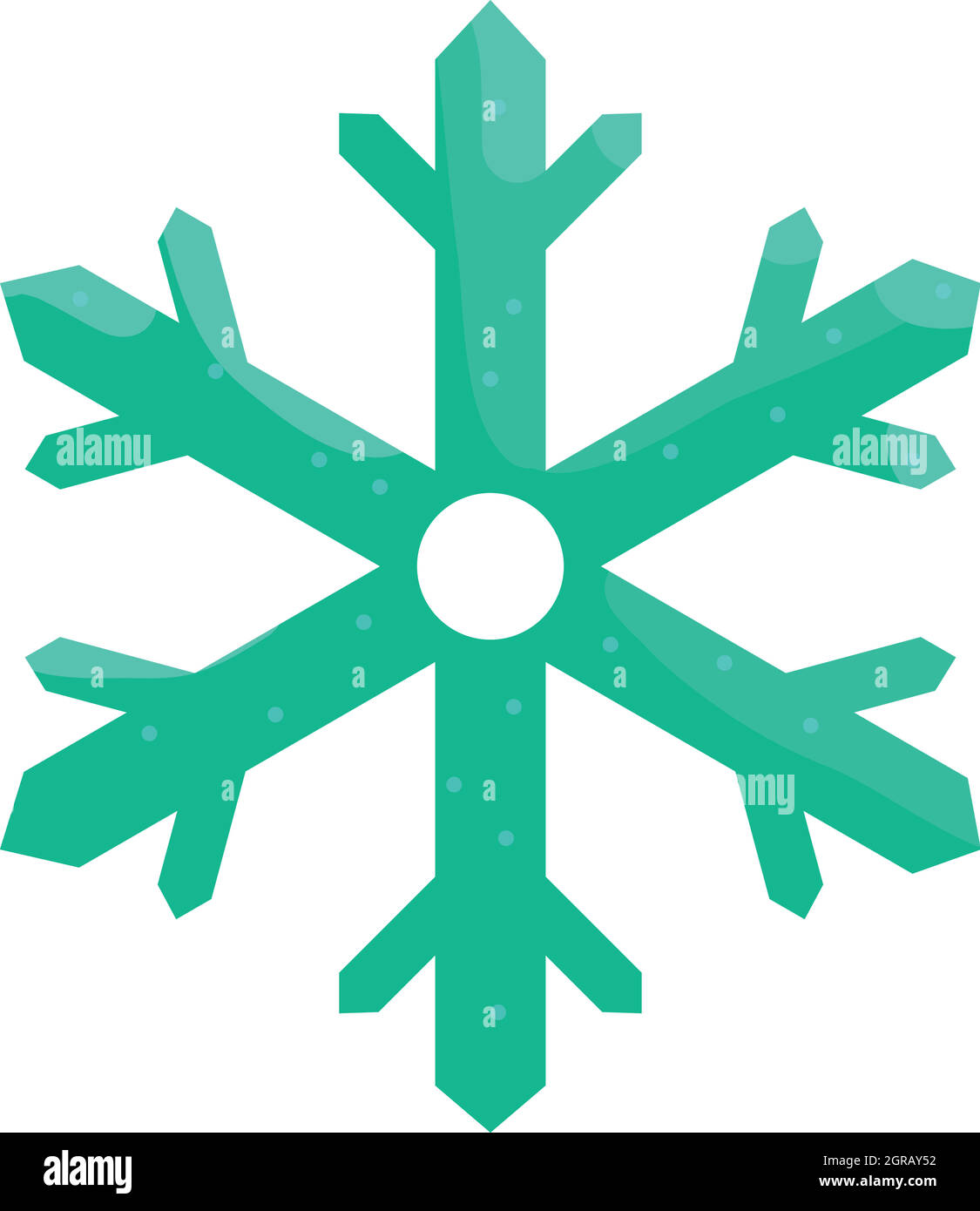 Blue snowflake label Stock Vector Images - Alamy