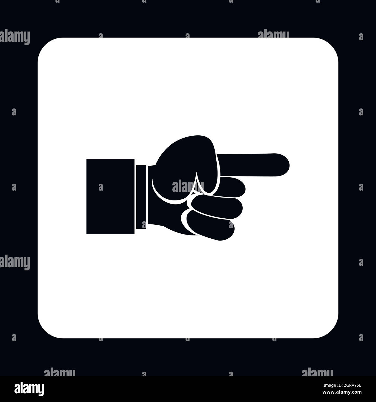 Pointing hand gesture icon, simple style Stock Vector Image & Art - Alamy Pointing hand gesture icon, simple style Stock Vector Image & Art - Alamy