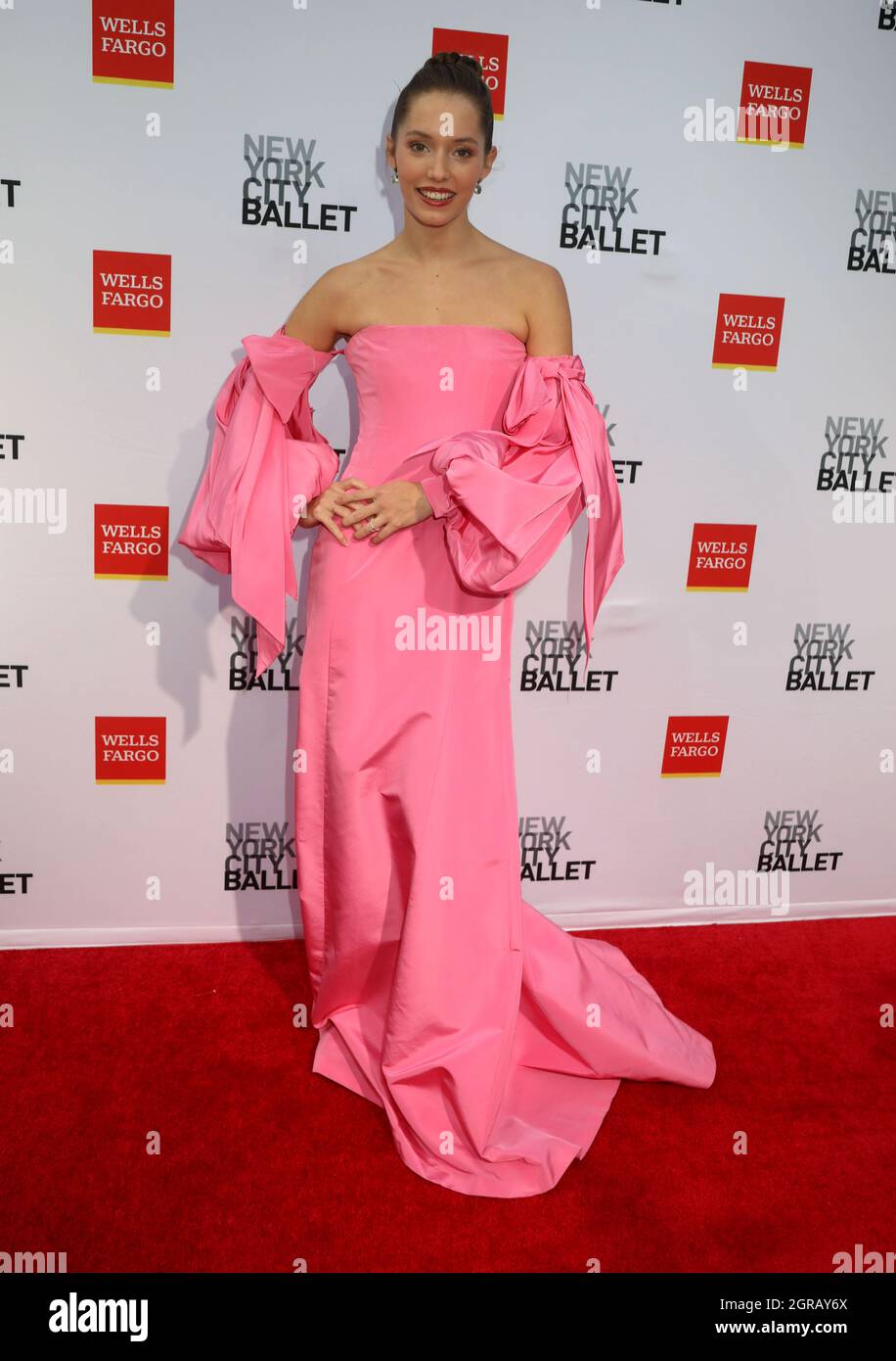 September 30, 2021, New York, New York, USA: Dancer/actor UNITY PHELAN ...