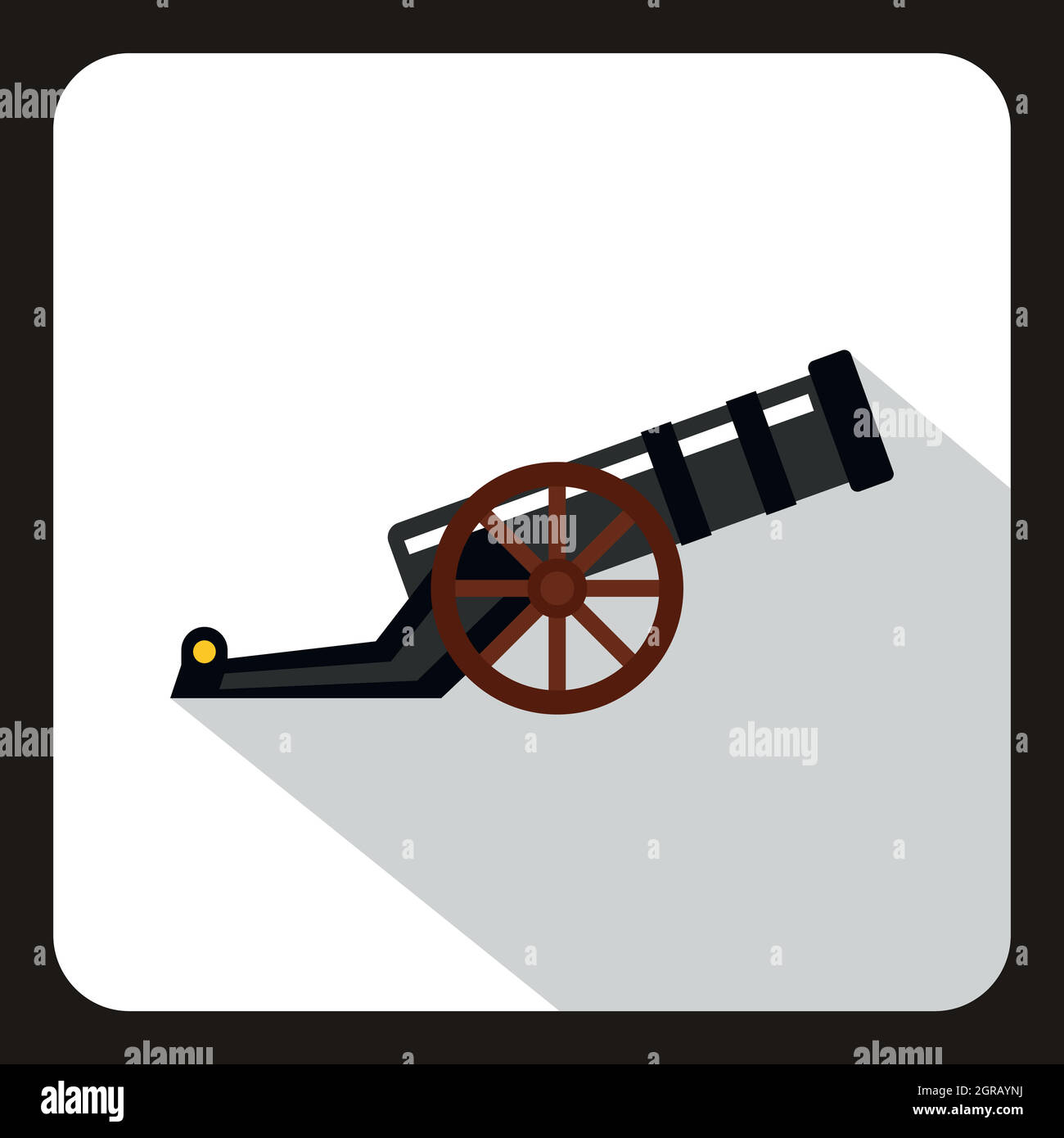 Ship cannon ball Stock Vector Images - Alamy