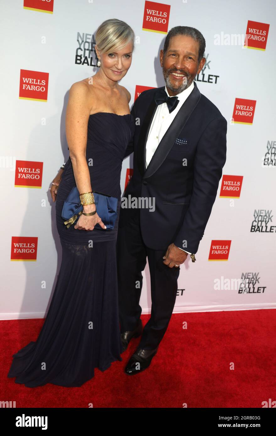 September 30, 2021, New York, New York, USA: HILARY GUMBEL and BRYANT ...