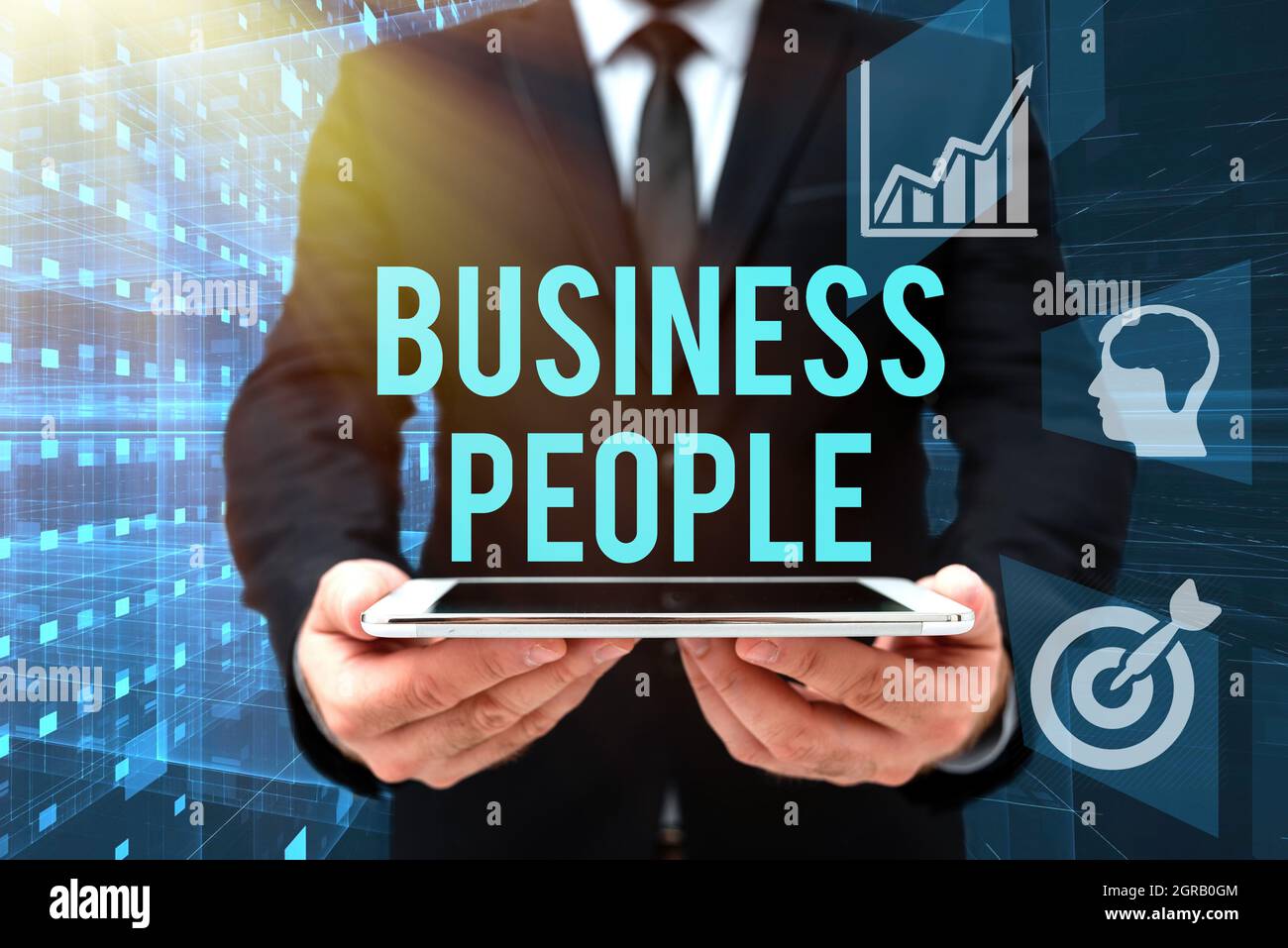 Text caption presenting Business People. Word Written on People who ...