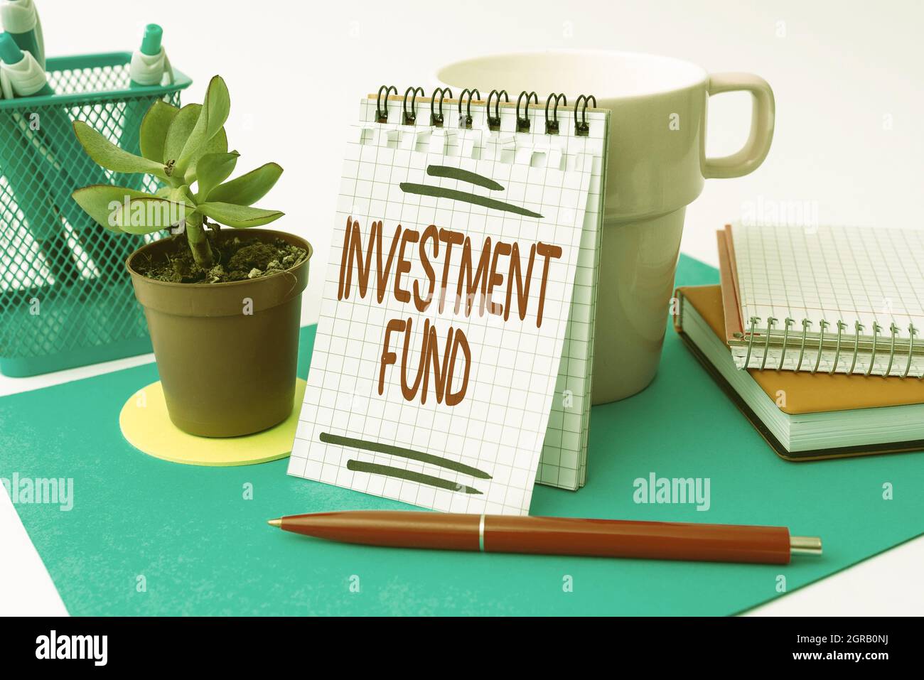 Text sign showing Investment Fund. Word Written on A supply of capital ...