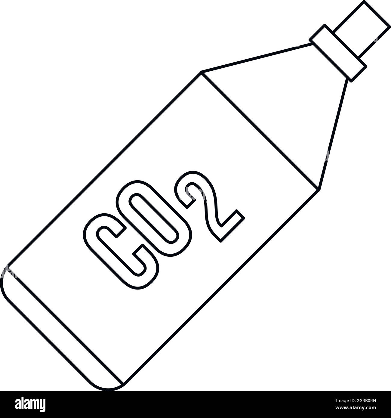 Paintball gun icon outline Cut Out Stock Images & Pictures - Alamy