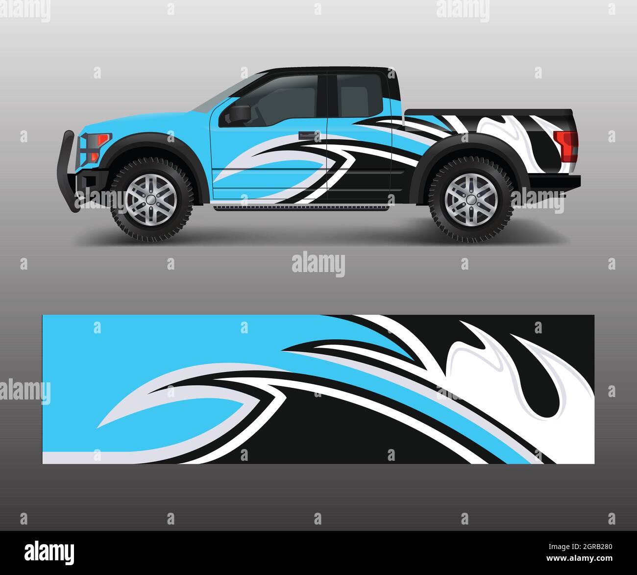 custom livery race rally offroad car vehicle sticker and tinting. Car ...