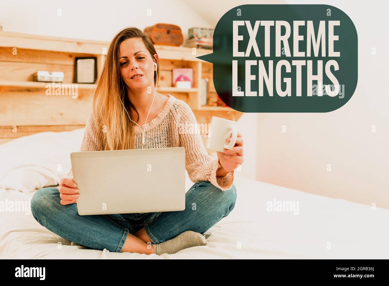 Inspiration showing sign Extreme Lengths. Business showcase Make a ...