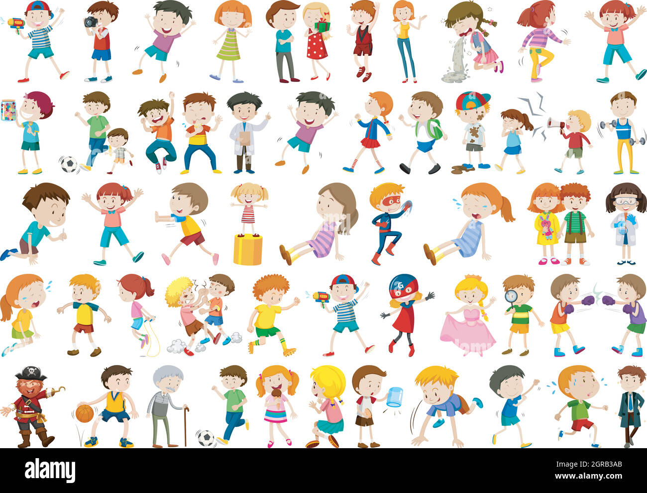 Mix people Stock Vector Images - Alamy