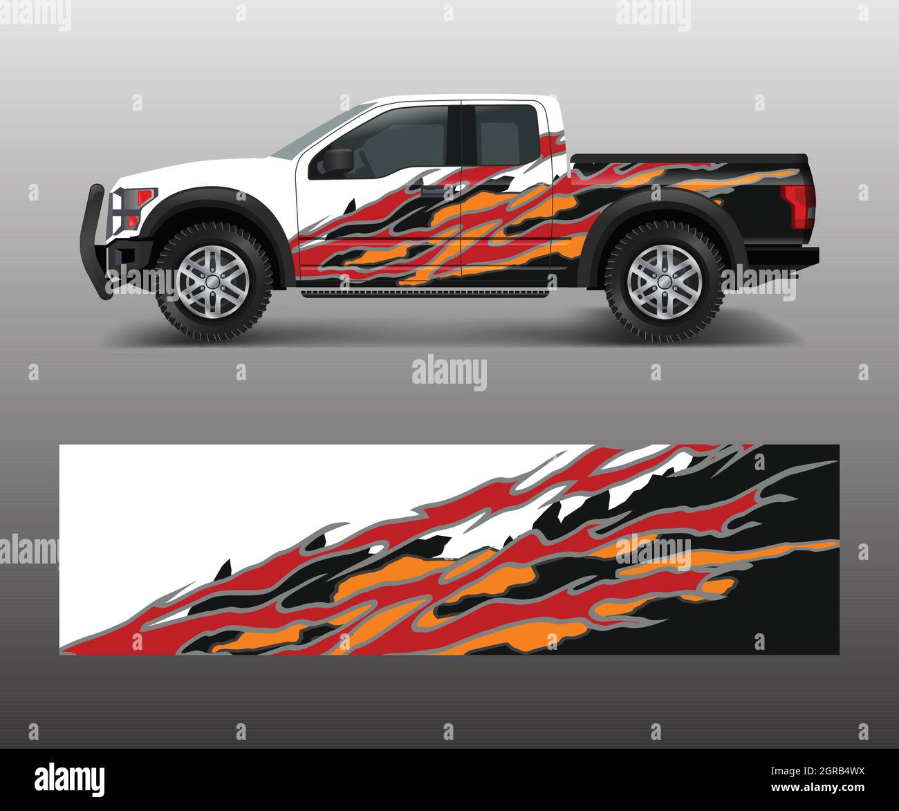 custom livery race rally offroad car vehicle sticker and tinting. Car ...
