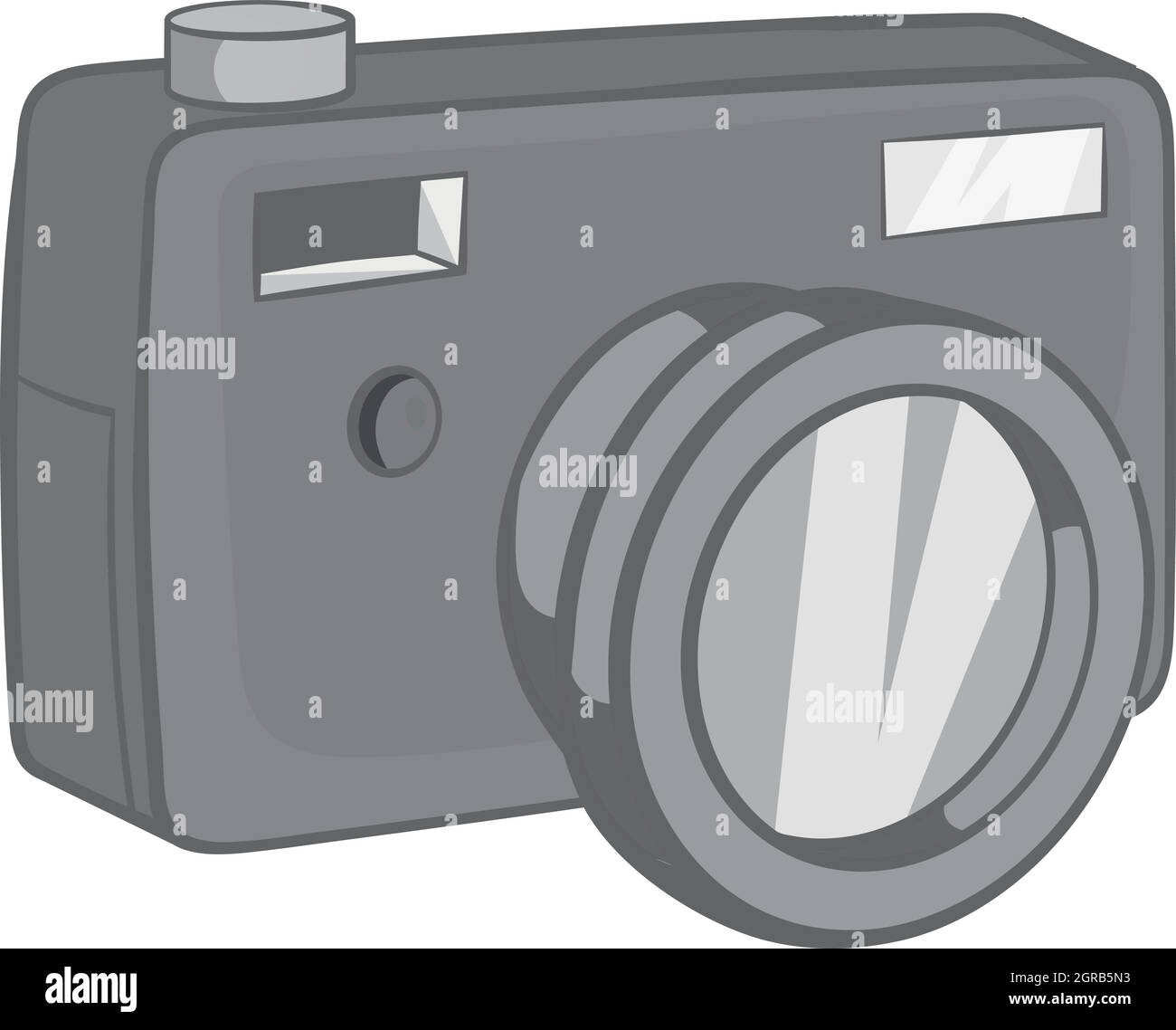 Camera icon, black monochrome style Stock Vector Image & Art - Alamy