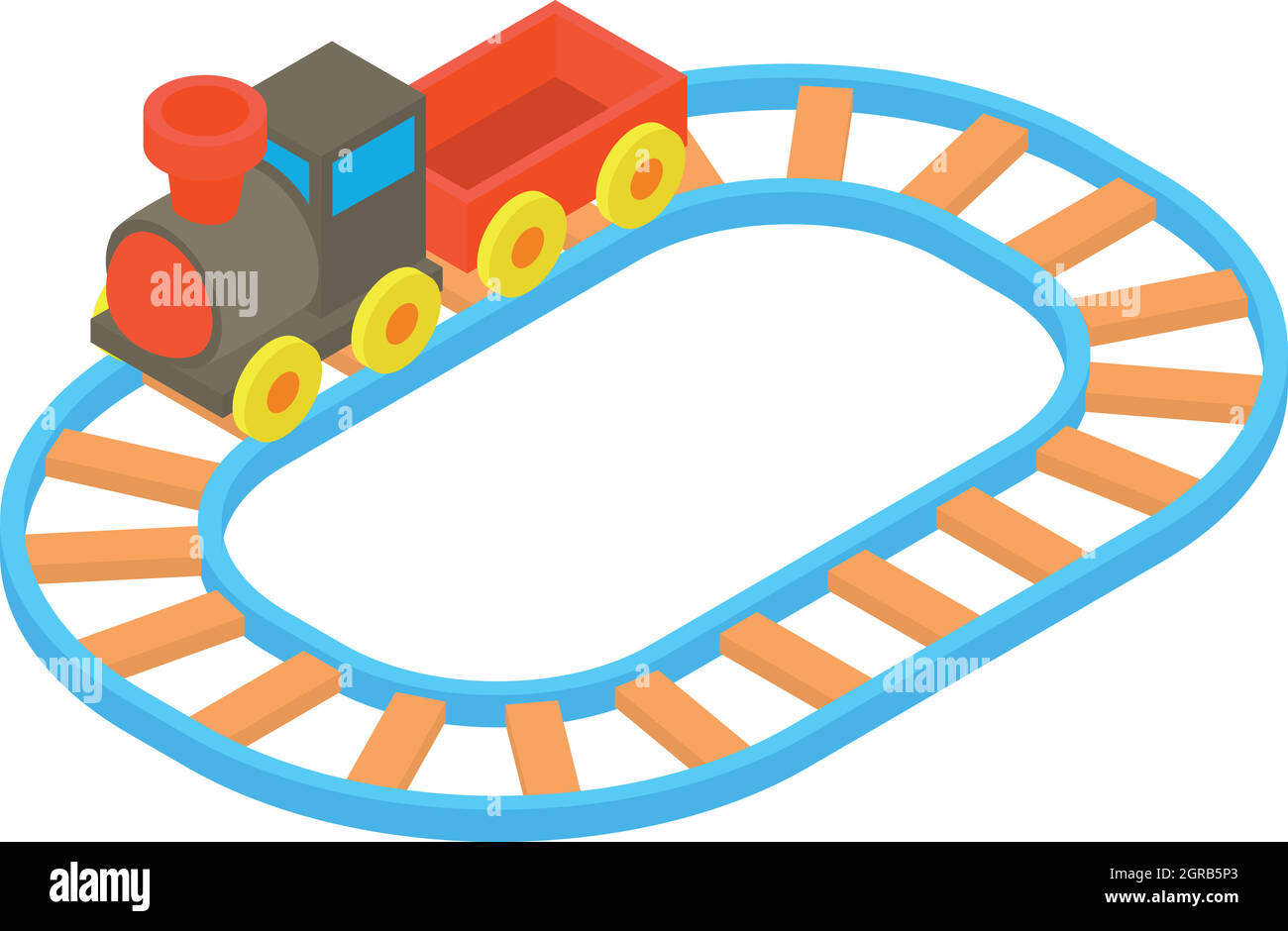 Cartoon train Cut Out Stock Images & Pictures - Alamy