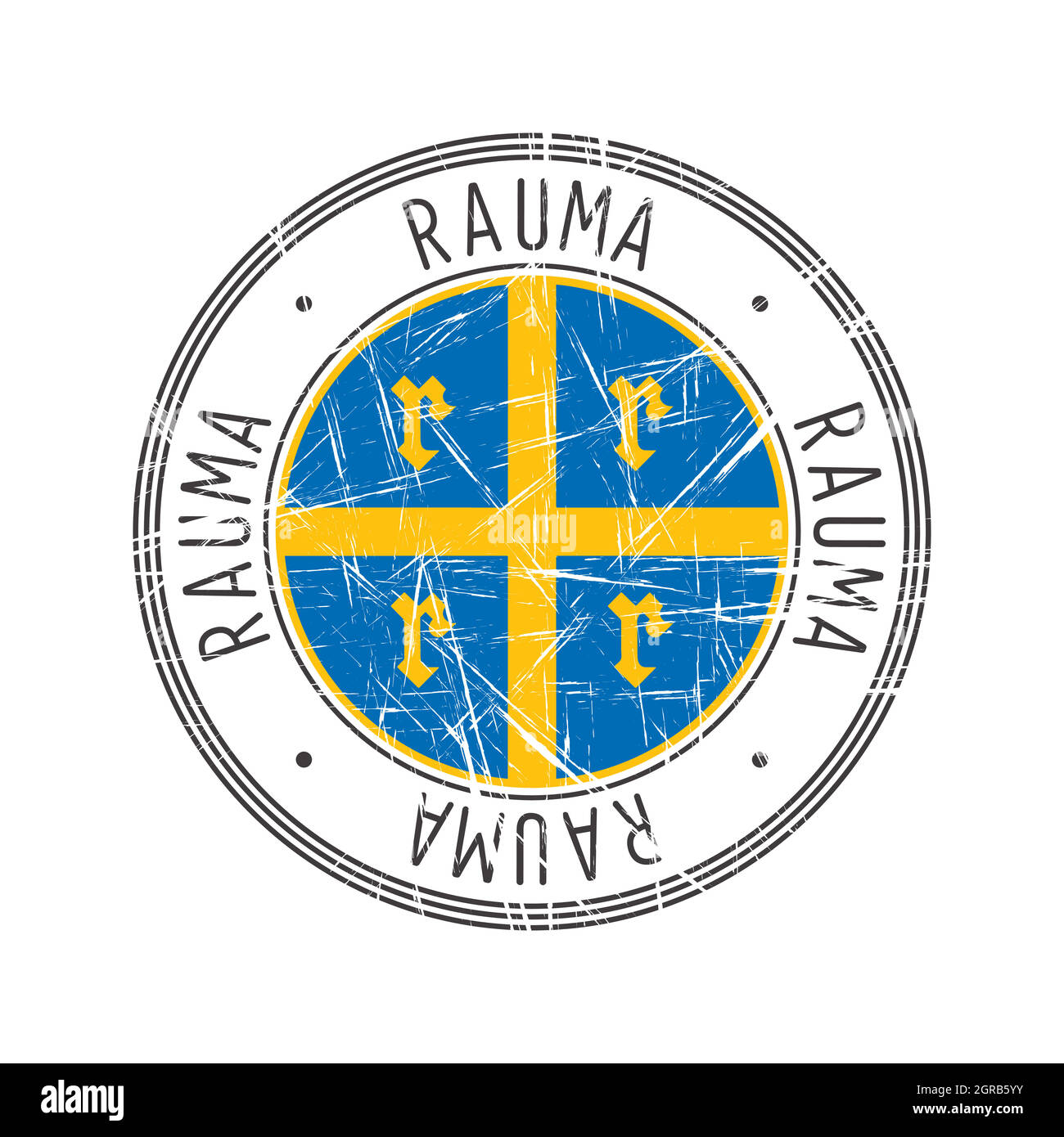 Old town rauma Stock Vector Images - Alamy
