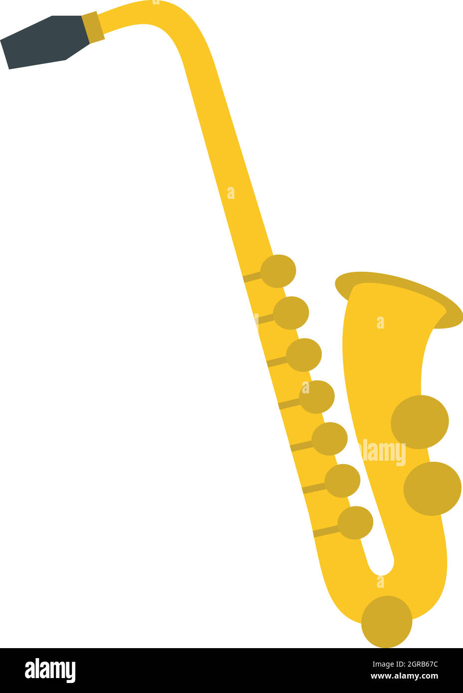 Saxophone drawing Cut Out Stock Images & Pictures - Alamy