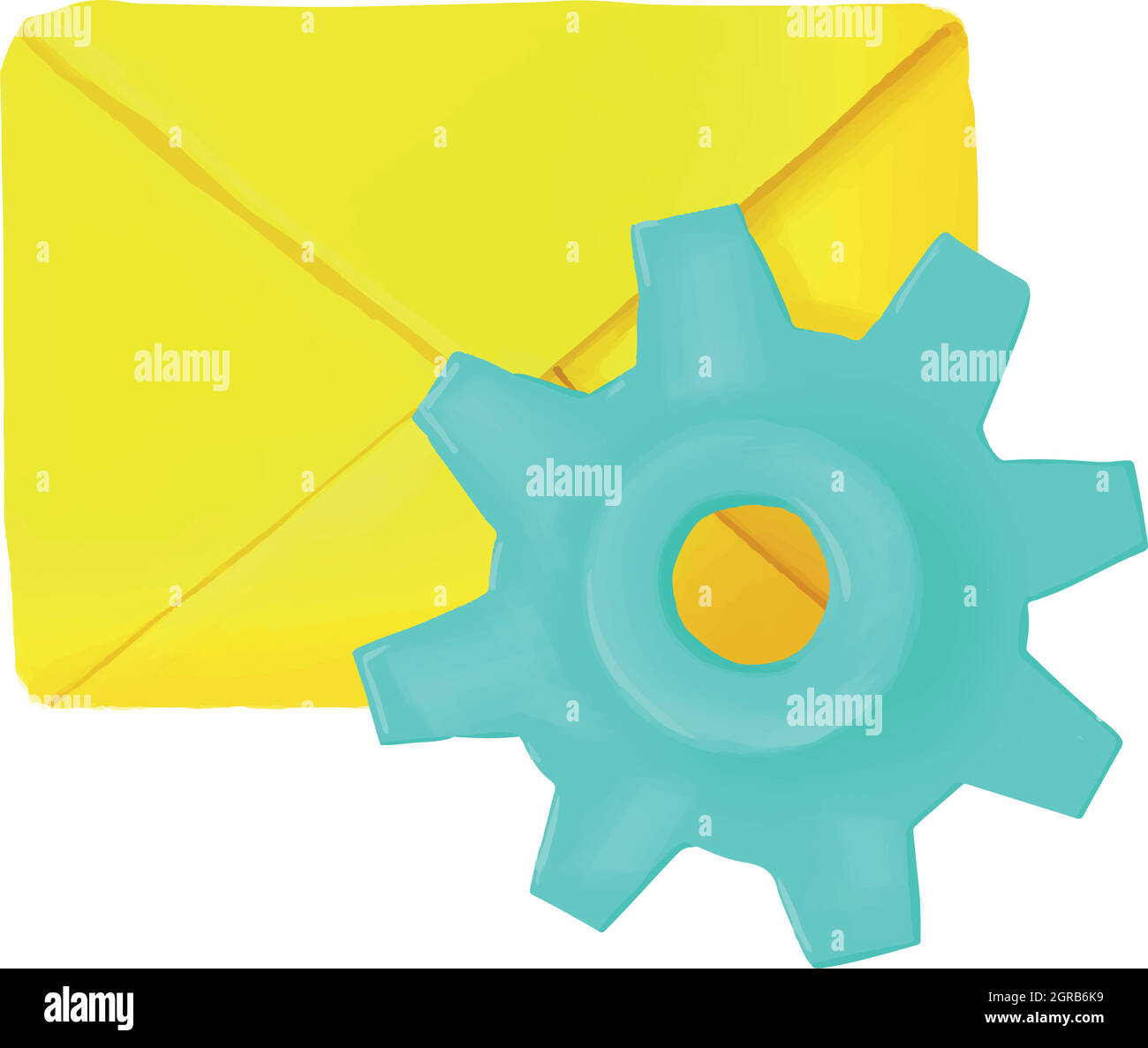 Settings of letters icon, cartoon style Stock Vector Image & Art - Alamy