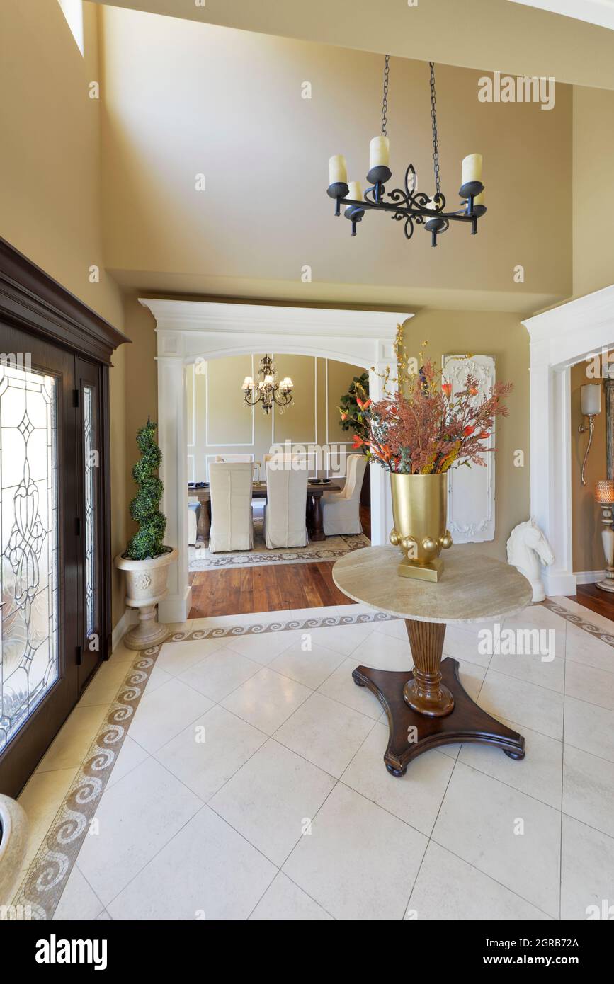 Luxury Dining Room Entrance