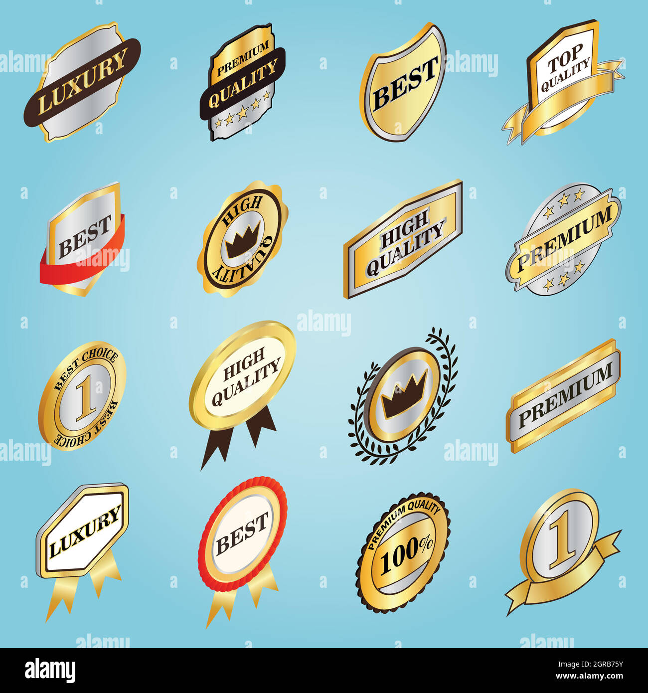 Copper labels Stock Vector Images - Alamy