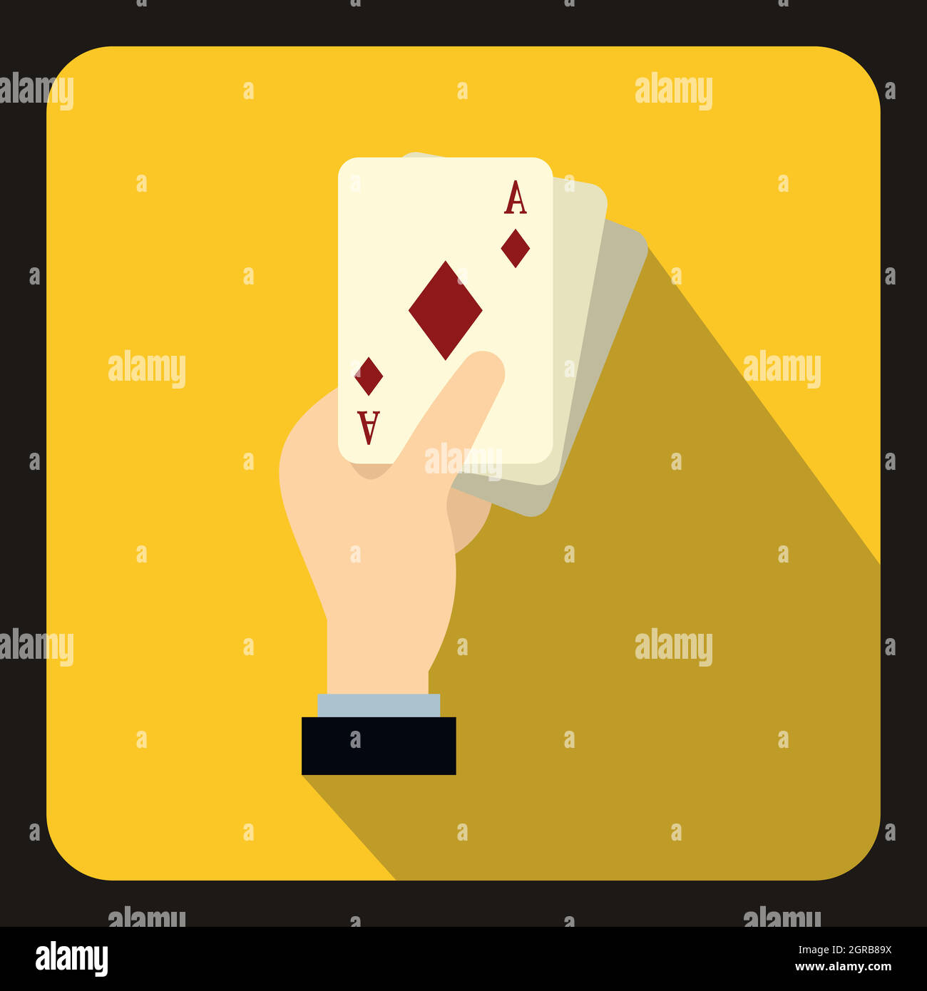Diamond card trick Stock Vector Images - Alamy