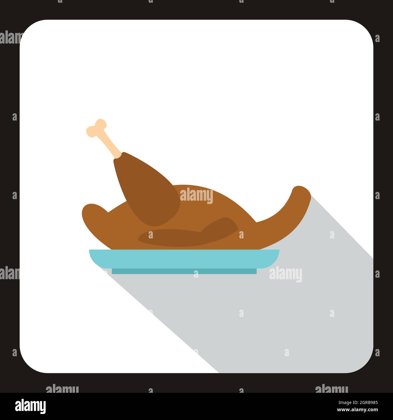 Chicken whole Stock Vector Images - Alamy
