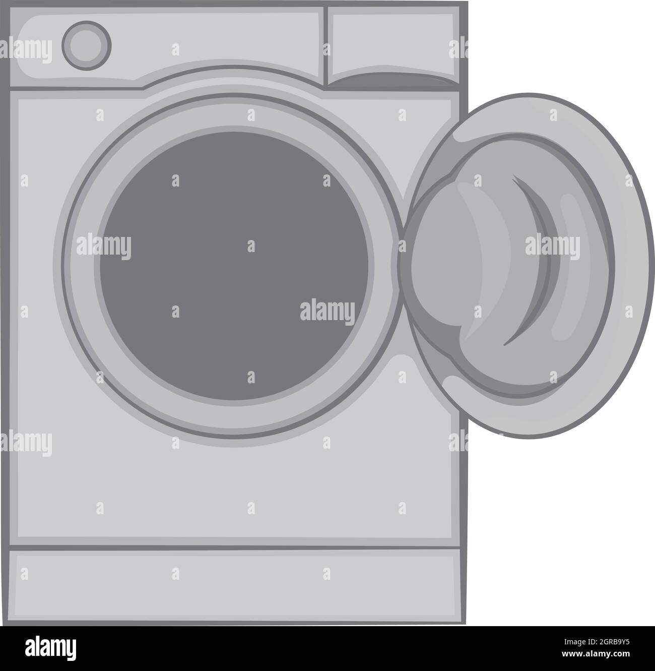 Washing machine with open hatch icon Stock Vector Image & Art - Alamy