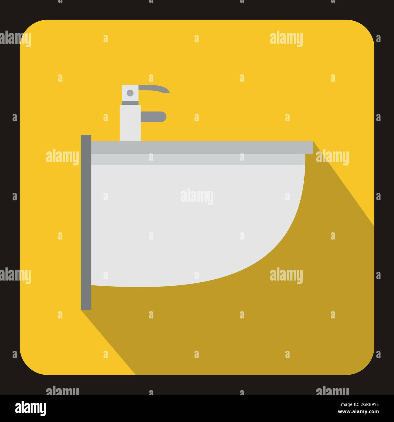 White toilet in room Stock Vector Images - Alamy