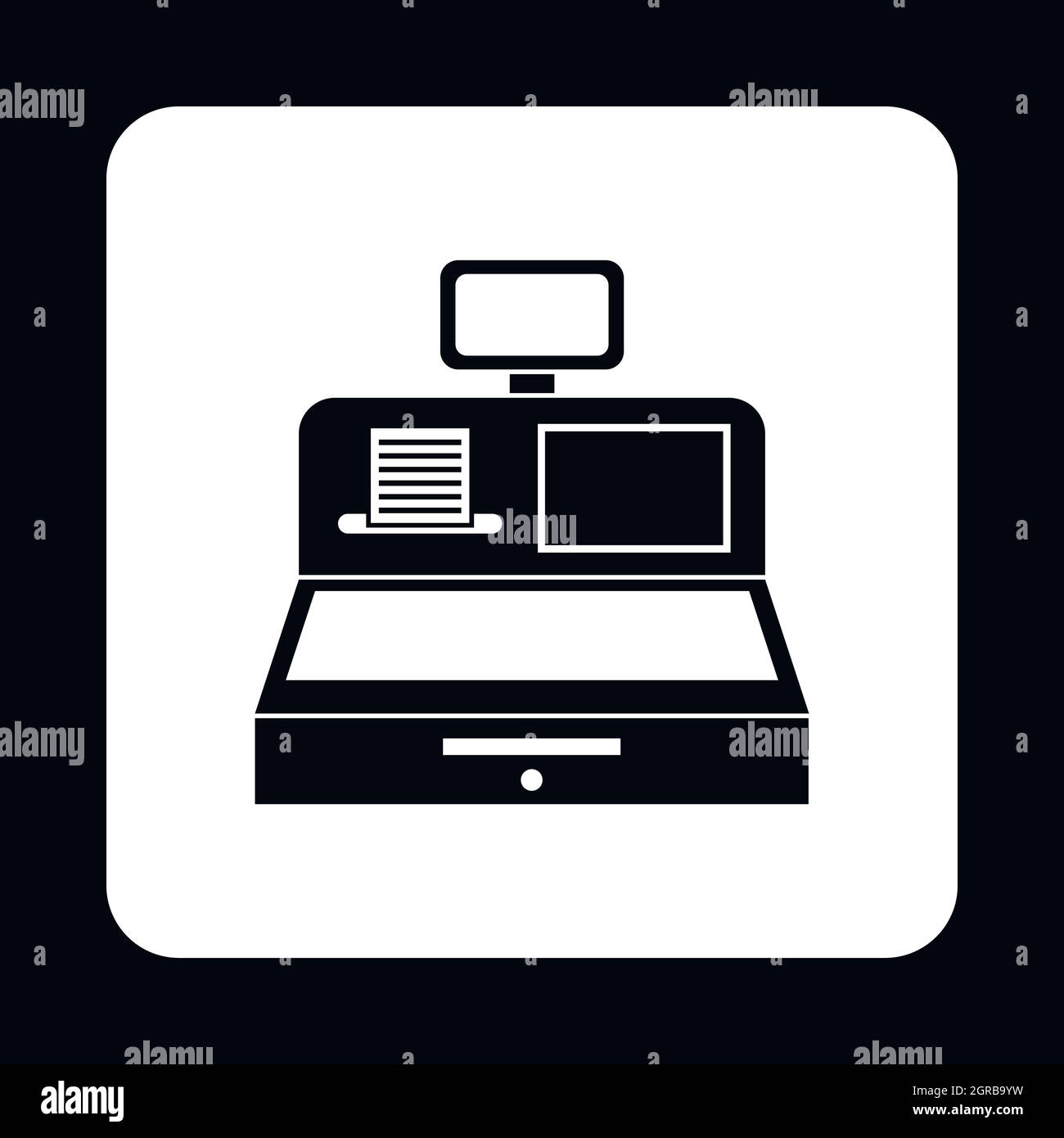 Grocery register Stock Vector Images - Alamy