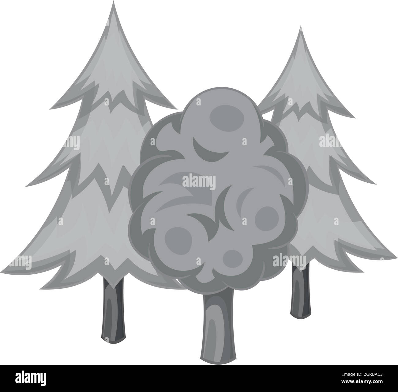 Beautiful landscape black forest Stock Vector Images - Alamy