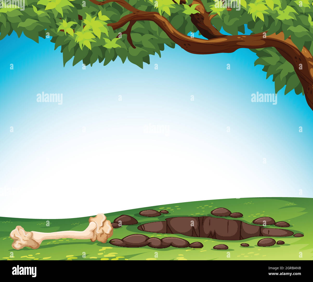Ground and bone in nature Stock Vector Image & Art - Alamy