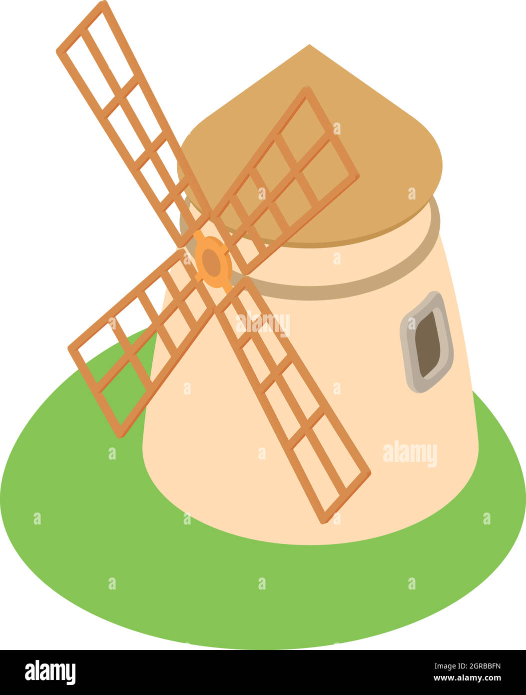 Village isolated cartoon hi-res stock photography and images - Alamy