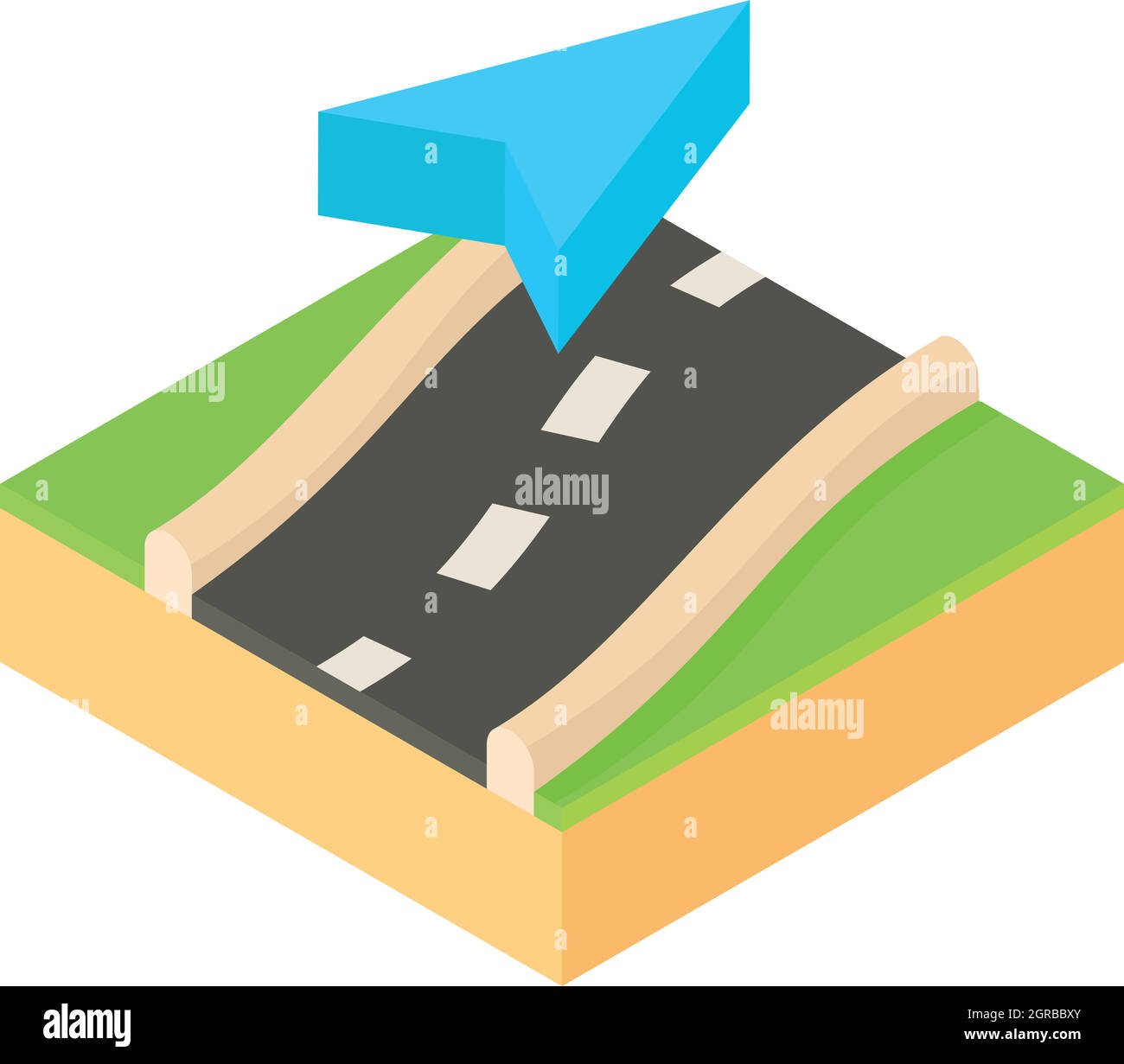 Road map business concept Stock Vector Images - Alamy