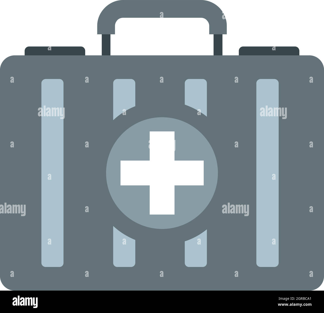 First aid kit icon, flat style Stock Vector Image & Art - Alamy