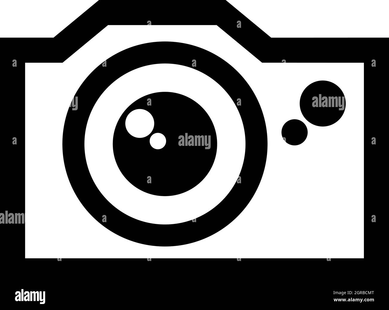 Photo camera simple Stock Vector Images - Alamy