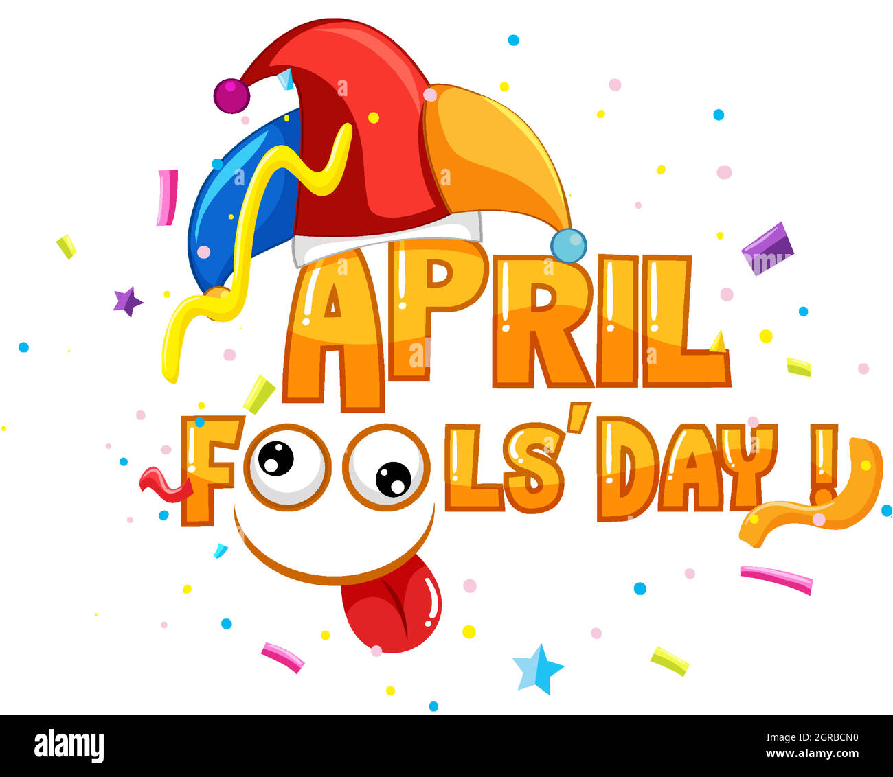 Fools hat icon vector Cut Out Stock Images & Pictures - Alamy